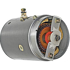 DB Electrical LPL0013 Snow Plow Motor Compatible with/Replacement for Boss Snow Plow/Skidmore Equipment/JS Barnes Pump Motor Slotted Shaft 12Volt, CW/W-8958 / HYD1563 / 46-2432, 46-3564, 46-812