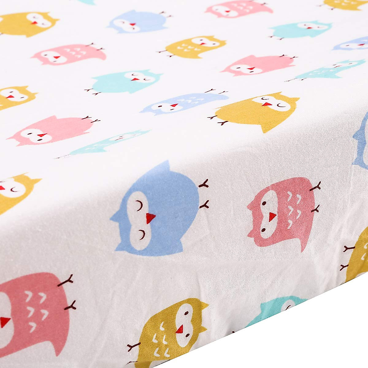 UOMNY Toddler Pillowcases 18 * 13 and Crib Sheet 52 * 28