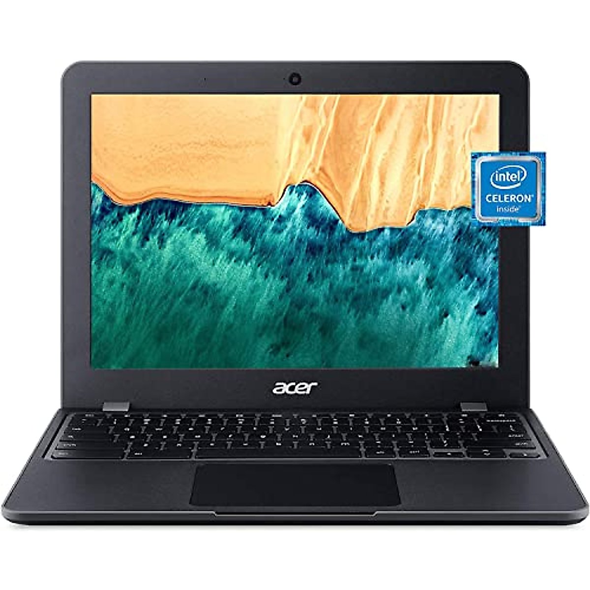 Acer Chromebook 512 Laptop, 12 Inch HD Display, Intel Dual core Processor, 4GB DDR4 RAM, 32GB eMMC, WiFi 5, Chrome OS, Bundle with JAWFOAL