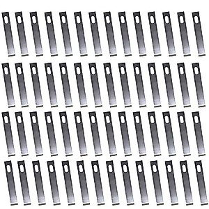TIHOOD 100PCS #4 Replacement Hobby Blade/Steel Craft Knife Blades