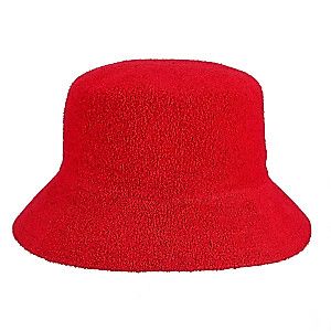 Kangol Bermuda Bucket Hat - Scarlet/XL Scarlet, X-Large