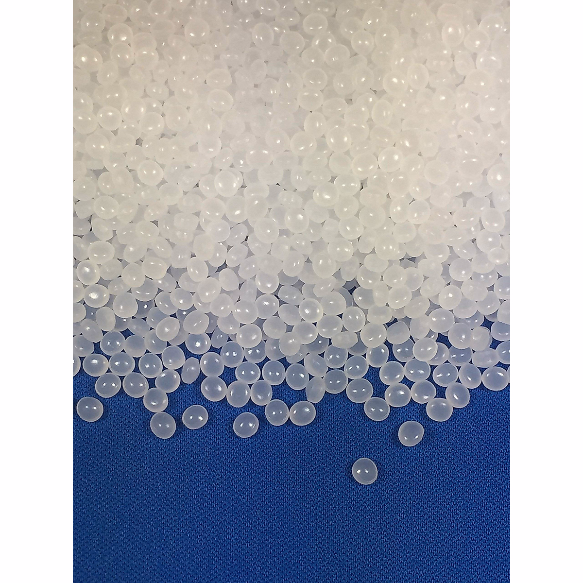 Poly Plastic Pellets Bulk for Weighted Blankets & Crafts Bulk Box (25 pounds) Made in the USA for Rock Tumbling, Stuffing & Filling Dolls, Crafts, Lap Pad