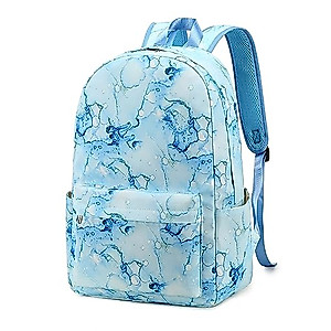 CAMTOP School Backpack for Girls Boys Teens Bookbag Set Tie Dye Kids Backpack 3 In 1,School Bags with Lunch Box Pencil Case