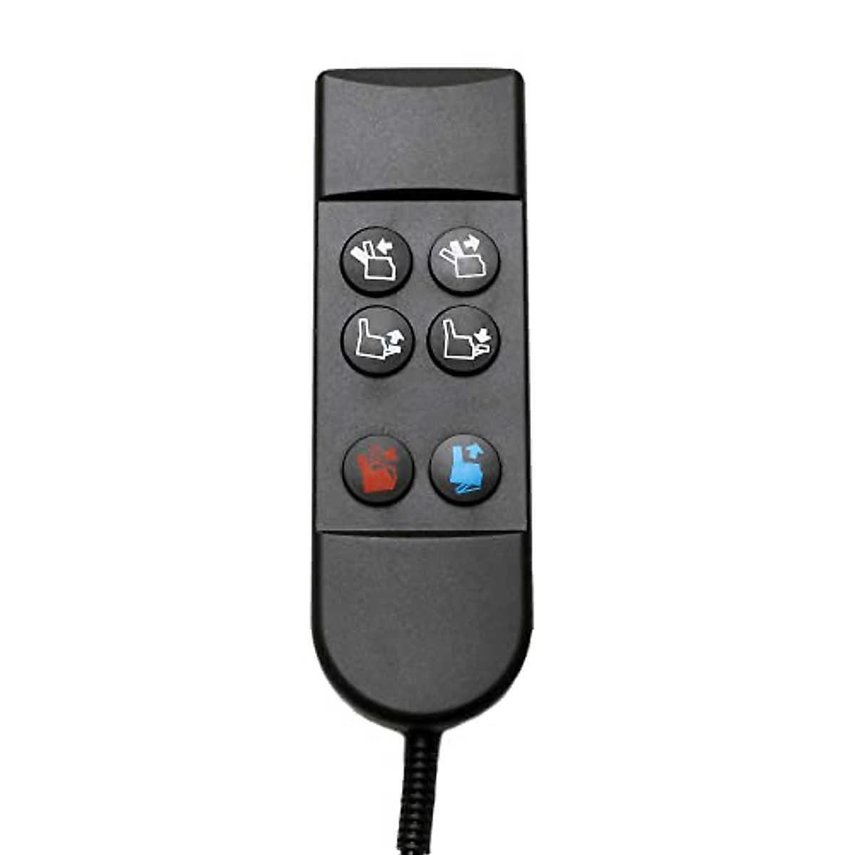Fruhdi 6 Button 5 pin Power Recliners Lift Chairs Hand Control Controller Remote Replacement