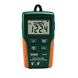 Extech DL160 Dual Input True RMS AC Voltage/Current Datalogger