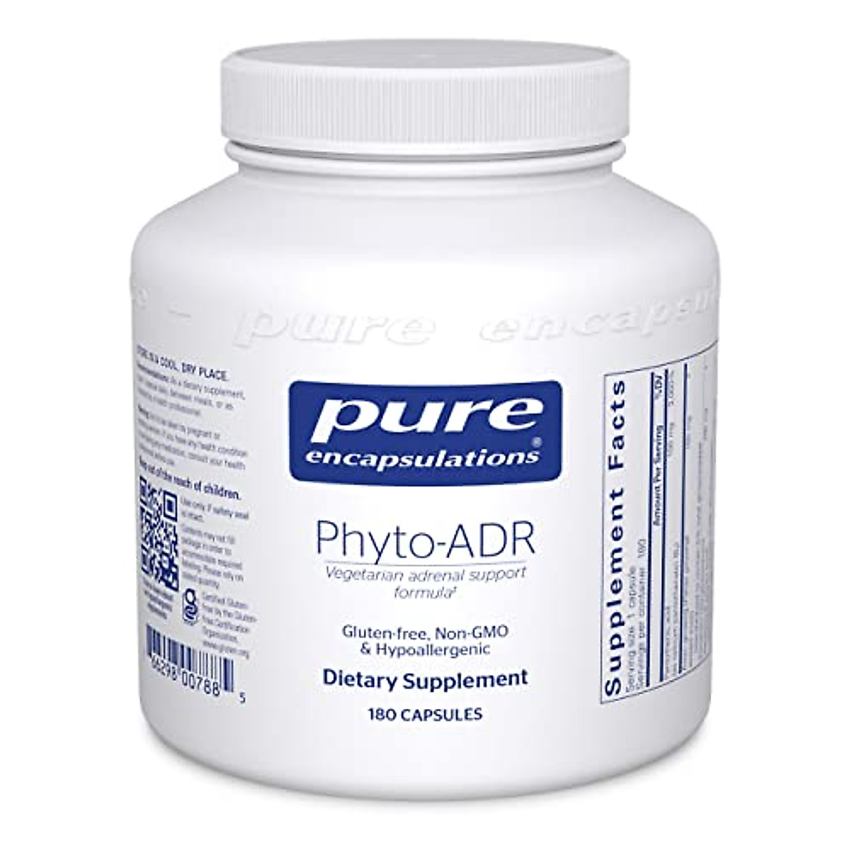 Pure Encapsulations Phyto-ADR | Plant-Based Supplement to Support Adrenal Function and Help Moderate Occasional Stress* | 180 Capsules