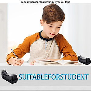 MJUNM 12 Rolls Transparent Tape Refills Rolls 3/4-Inch x 1000 inch, 1 inch Core, Clear Gift Wrapping Tape Refill Roll for Office, Home, School