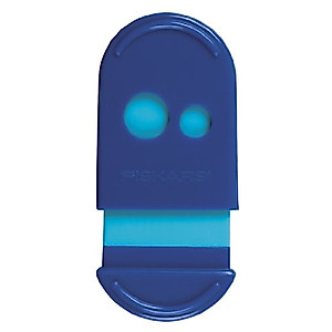 Fiskars Squeeze Sharpener for Kids 5+ - Crayon and Pencil Sharpener - Back to School Supplies - Color May Vary