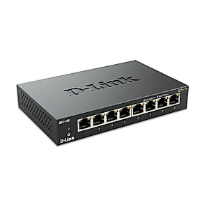 D-Link DGS-108 8-Port Gigabit Ethernet Switch