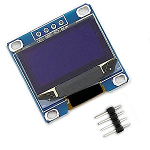 Kiro&Seeu 12864 0.96 Inch I2c IIC Serial OLED LCD LED Display Screen Serial Module 128 X 64 SSD1306 Driver Compatible with Ar-duino Display Raspberry PI 51 Msp420 Stim32