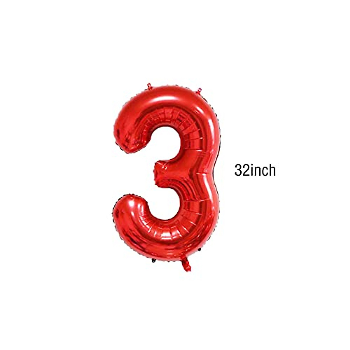 Toy Inspired Story Party Supplies Toy Story 3rd Birthday Foil Balloons for Kids 3rd Birthday Baby Shower Party Decorations (3rd Birthday)