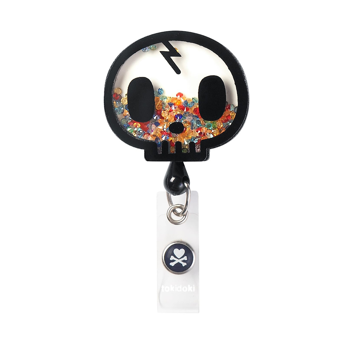 KOI A157 Shaker Badge tokidoki Skull OS