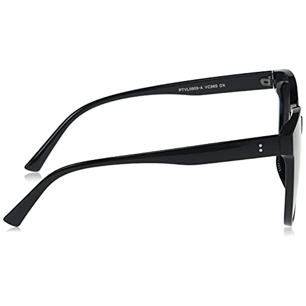 Vince Camuto womens Vc965 Chic UV Protective Studded Cat Eye Sunglasses Luxe Gifts for Women 61 mm, Black, mm US