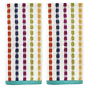 SKL Home by Saturday Knight Ltd. Good Vibes Hand Towel (2-Pack),Multi