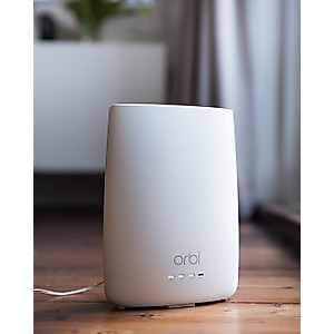 NETGEAR Orbi Built-in-Modem Whole Home Mesh WiFi System with all-in-one cable modem and WiFi router and single satellite extender with speeds up to 2.2 Gbps over 4,000 sq. feet, AC2200 (CBK40)