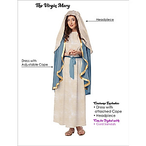 California Costumes Adult Virgin Mary Costume (Medium)