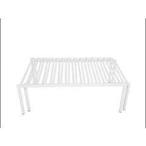 Shelf Organizer 4 Piece - Extendable - White- Smart Design