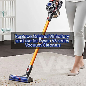 EID V8 Adapter for Dyson V8 Battery,for Makita 18V Battery Compatible for Dyson V8 Series Animal Absolute V8 Fluffy Cordless Stick and Handheld Vacuum Cleaner(Adapter ONLY)