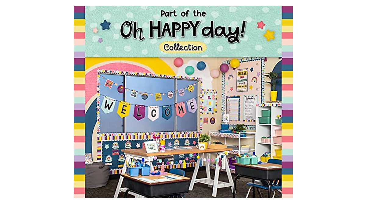 Slate Blue Bulletin Board Roll - Easy to Use Classroom Decor