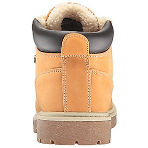 Lugz Women's Drifter Fleece LX Boot, golden wheat/cream/bark/gum, 8.5 M US