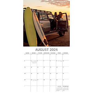 The Gifted Stationery Co Ltd, Surf Life 2024 Wall Calendar