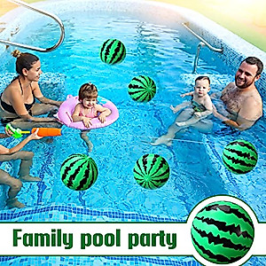 Lenwen 10 Pcs Pool Toys 14 Inch Large Inflatable Beach Ball with Inflator for Kids Adult Teen Summer Vacation Fun Swimming Pool Water Games Party Supplies