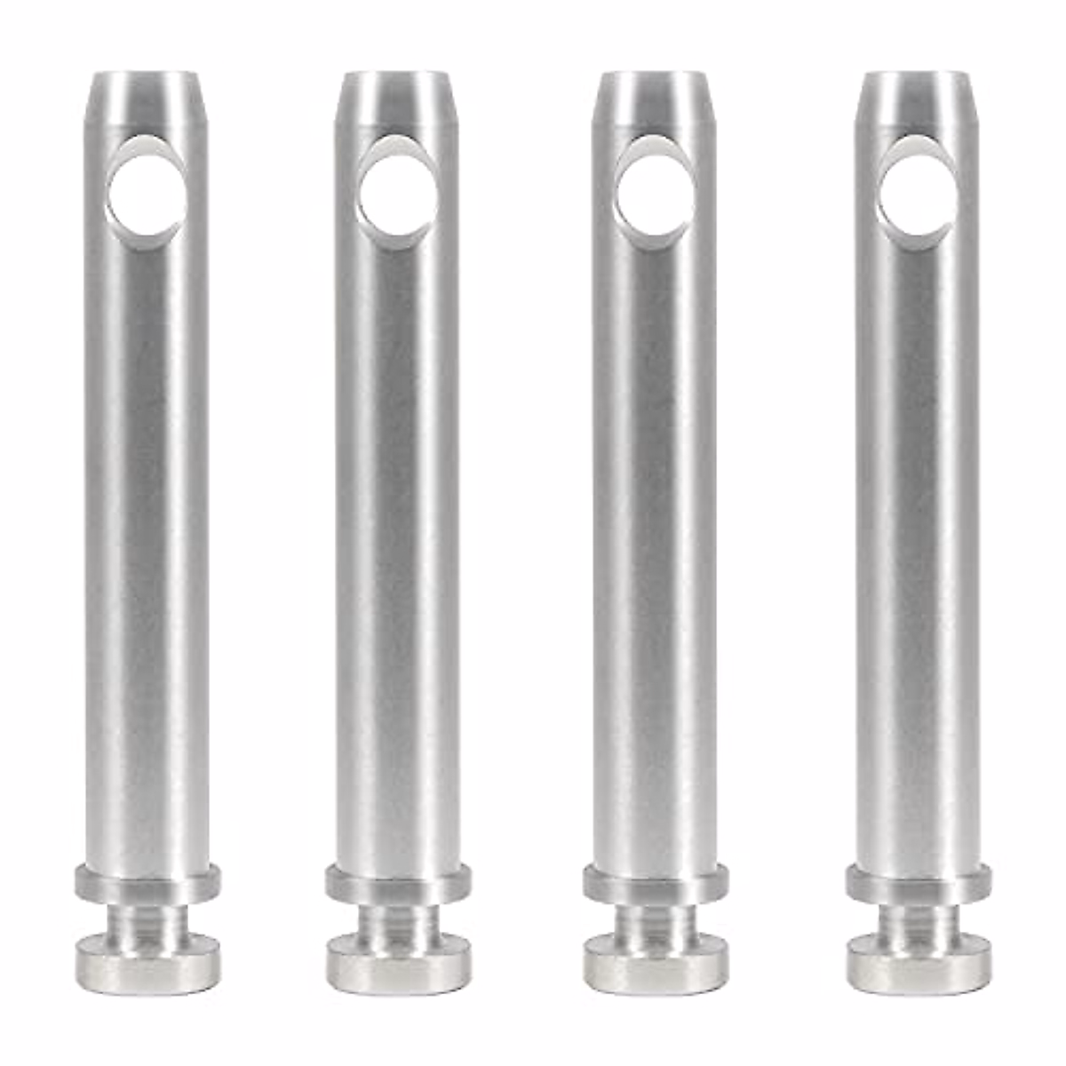 4 Pack Sunluway S07070200 Cat 1 Top Link Pin 3/4 in Dia Pin 5-1/2 Top Link Pin Hitch Pin Accessories for Tractors
