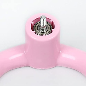 Hamster Exercise Toy Quiet Rotation Activity Venue Relieve Boredom Small Animal Running Sports Wheel Toy Cage Accessories Pink