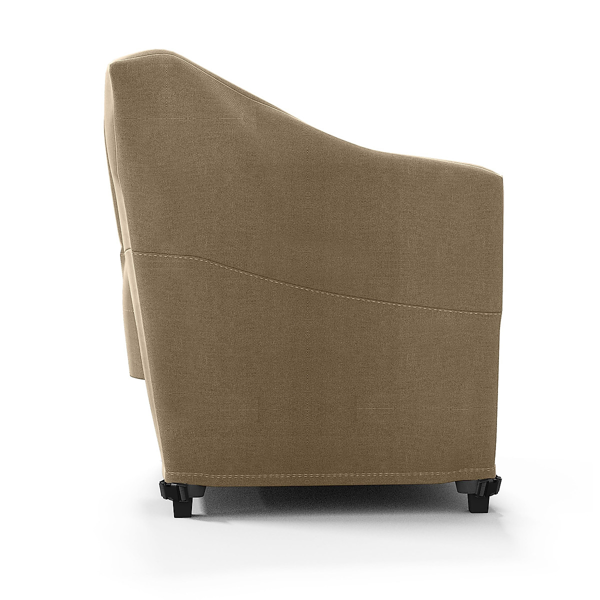 KHOMO GEAR Outdoor Chair Cover Patio Furniture Cover Waterproof Heavy Duty (Brown - Wide)