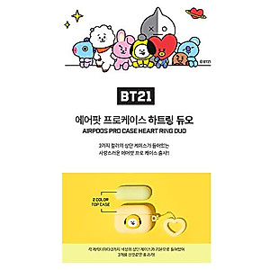 BT21 Airpods Pro Case Heart Ring Duo (SHOOKY)