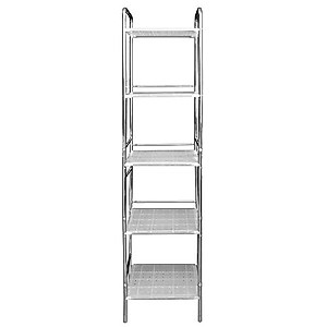 Art & Home 5-Tier Chrome Plated Steel Storage Shelf