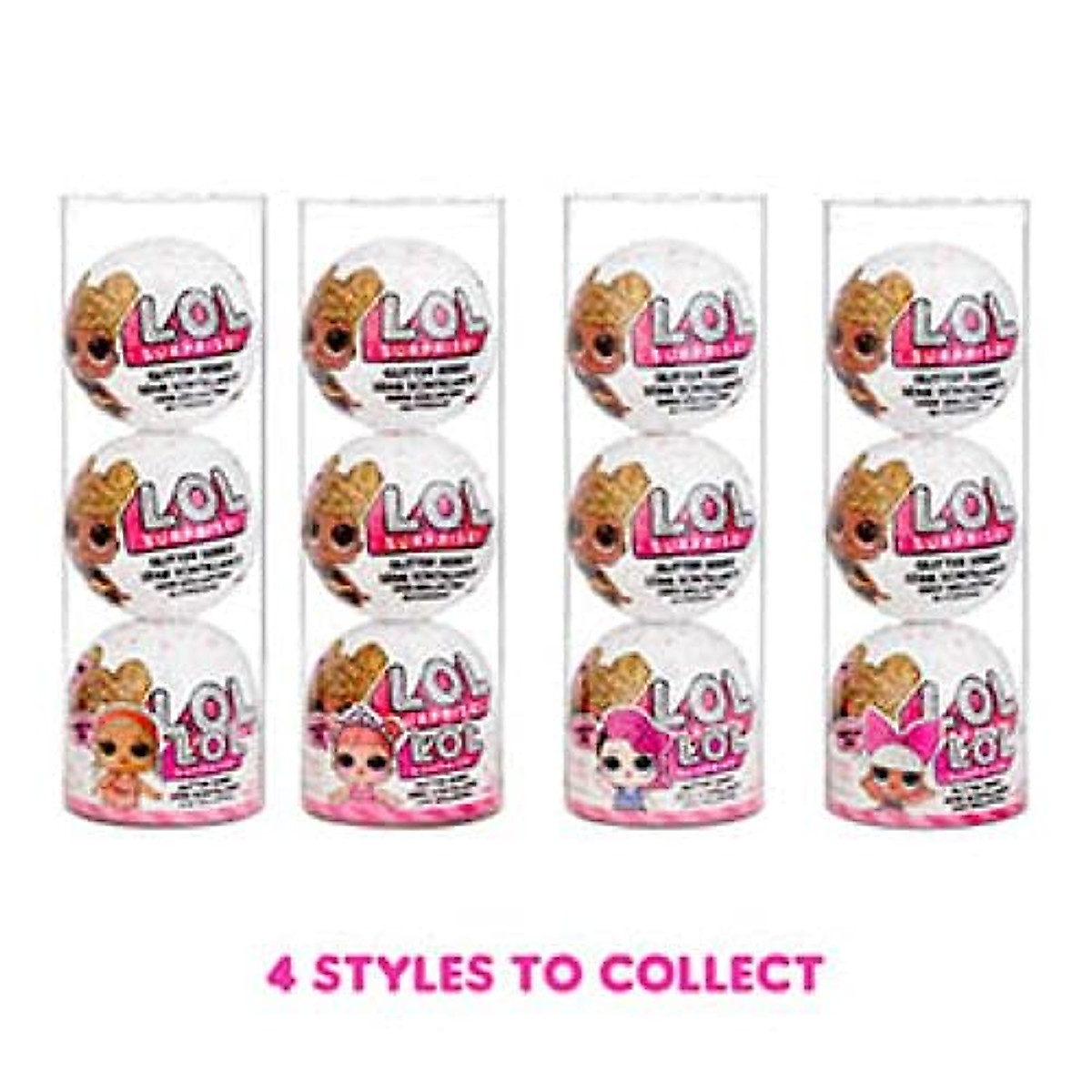 L.O.L. Surprise! Glitter Series Style 3 Dolls- 3 Pack, Each with 7 Surprises Including Outfits Accessories, Re-Released Collectible Gift for Kids, Toys for Girls and Boys Ages 4 5 6 7+ Years Old