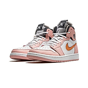 Jordan Womens WMNS Air Jordan 1 High Zoom CM CT0979 601 Pink Glaze - Size 7W