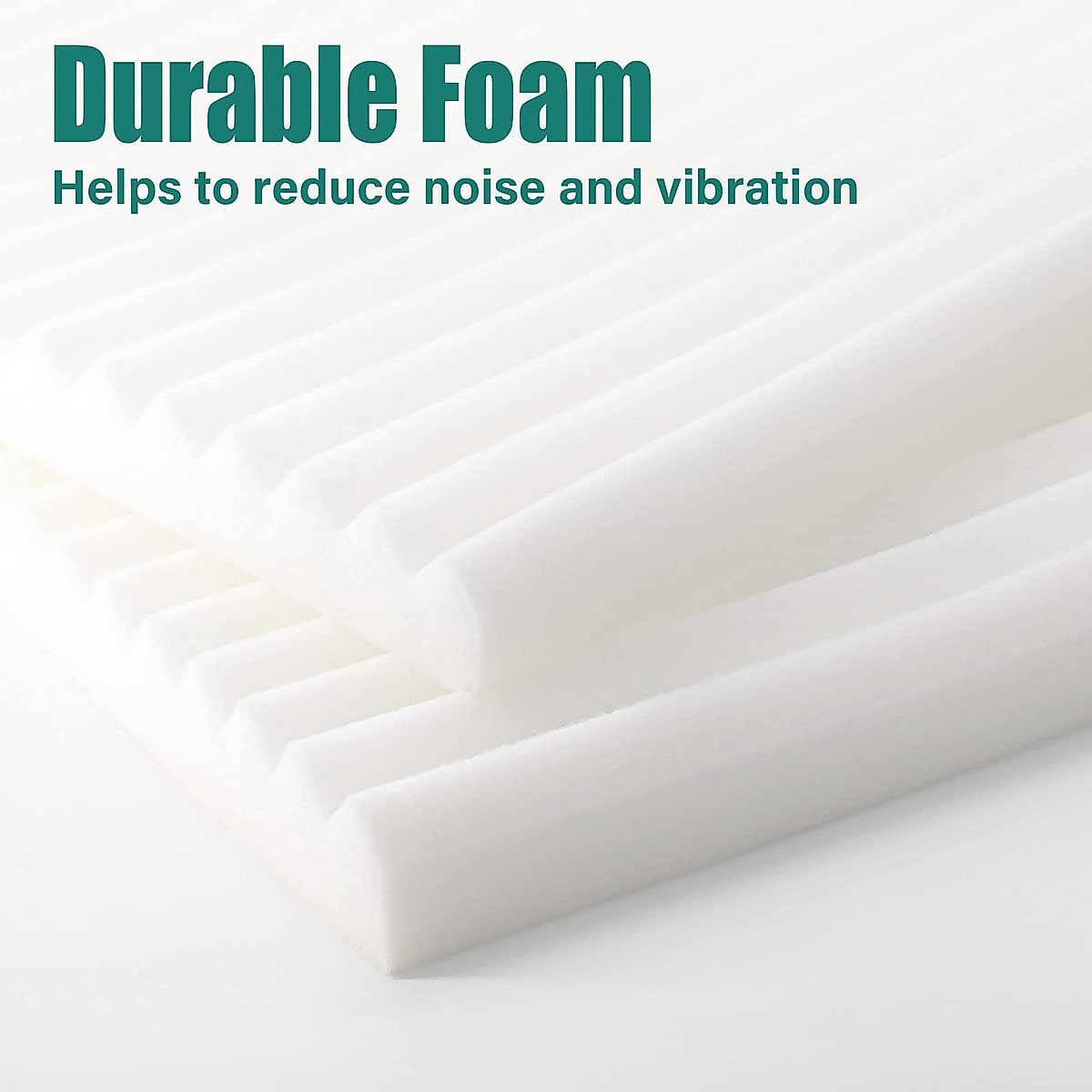 SZKXMJ Window Air Conditioner,Side Insulated Foam Panel, Summer/Winter Heat and Draft Insulating,Two-Piece Full Surround Insulation Panels Window Seal (White)