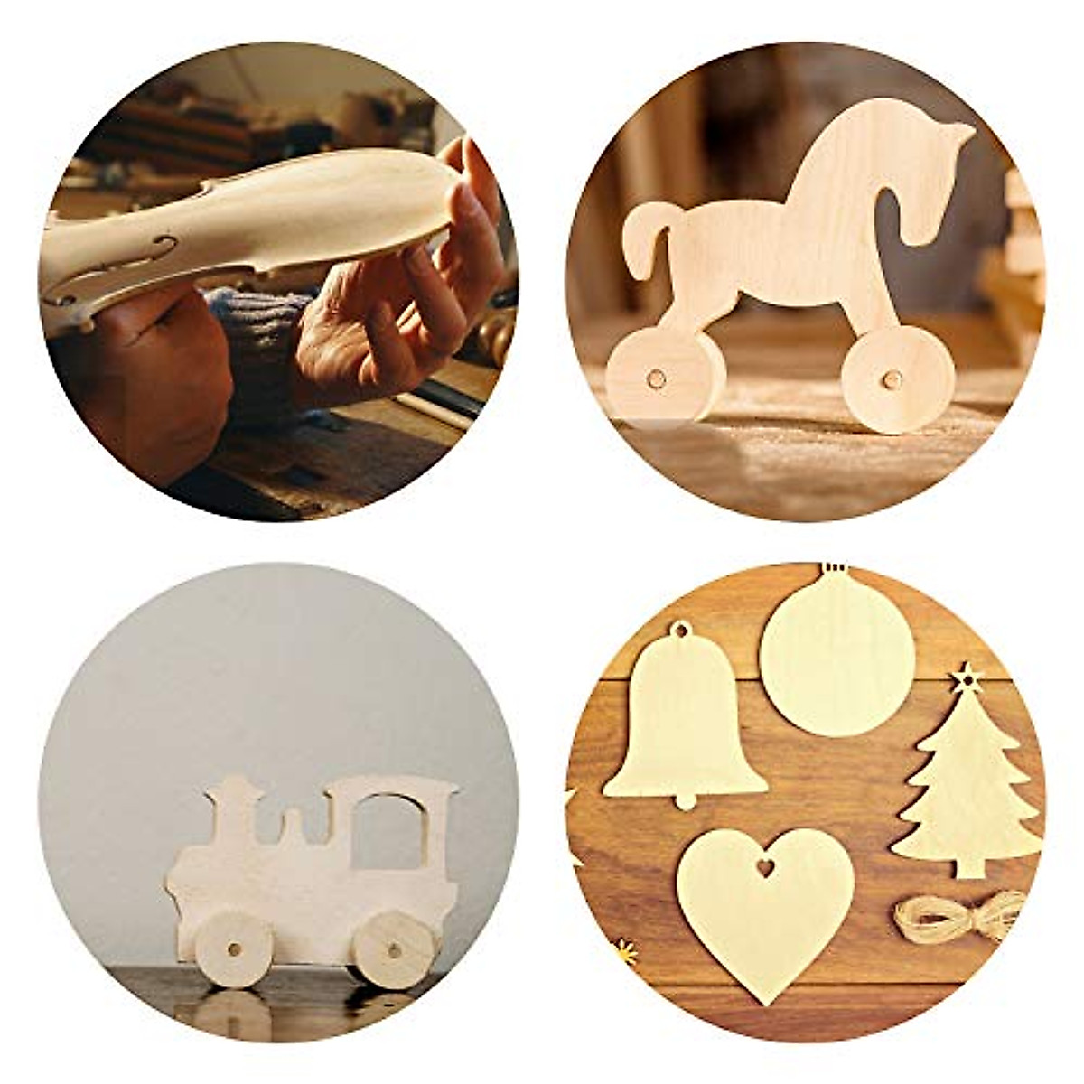 12 Pack Basswood Sheets 1/8 x 11.8 x 11.8 Inch Plywood Board, Thin Natural Unfinished Wood for Crafts, Hobby, Model Making, Wood Burning and Laser Projects