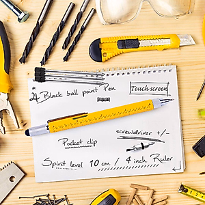 Dad Gifts, hongred Multitool Pens, Mens Gifts for Him Stocking Stuffers for Men, Office Gifts for Coworkers, Teacher Gifts for Boyfriend Gifts for Men or Women, Cool Gadgets for Men