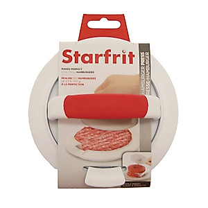 Starfrit Hamburger Press, White