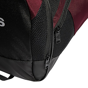 adidas Issue Medium, Durable Travel Duffel Bag for Women or Men, Team Maroon, One Size