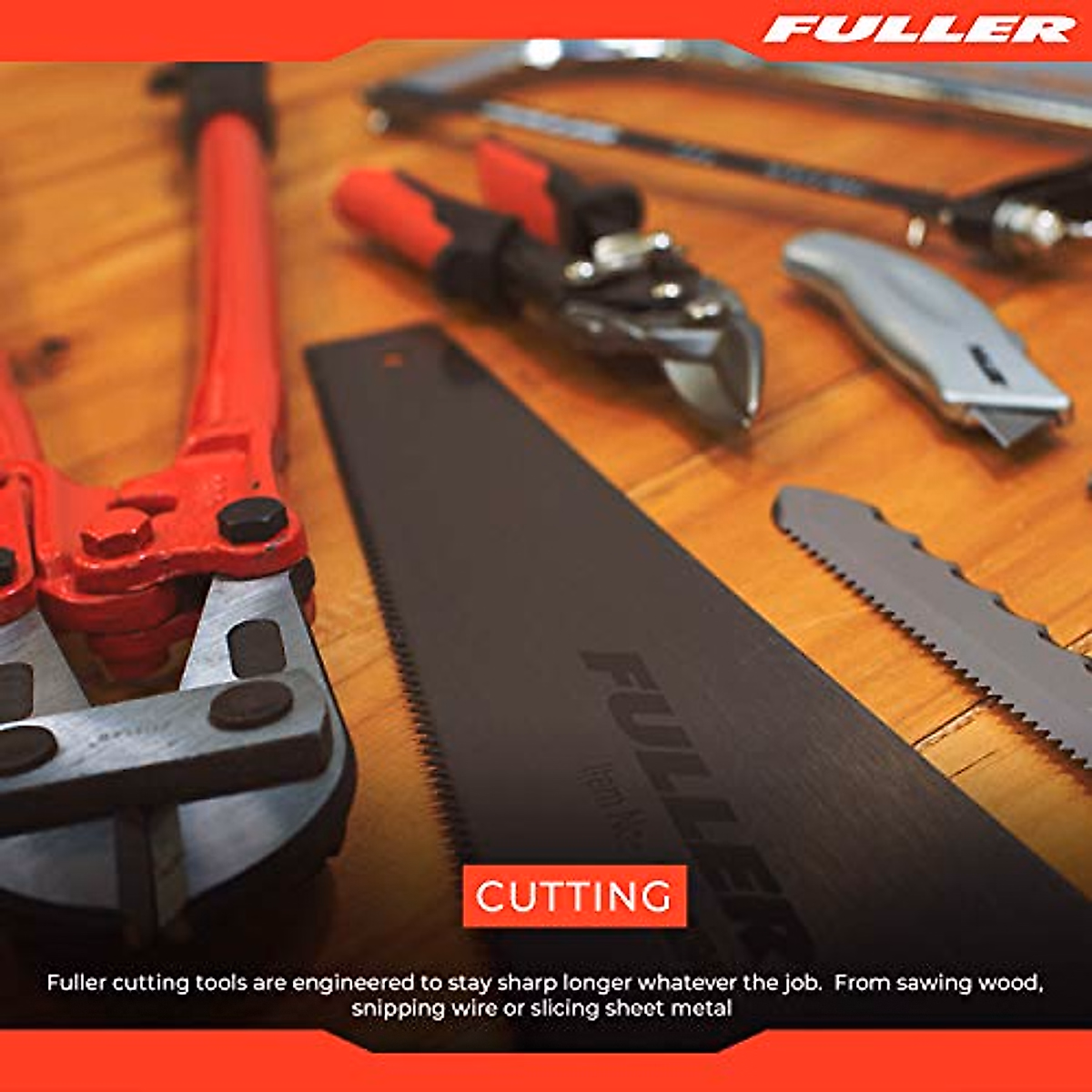 Fuller Tool 305-0062 Pro Box Cutter Ratcheting Utility Knife - 18mm