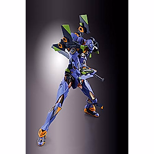 TAMASHII NATIONS Bandai Metal Build Eva-01 Test Type Neon Genesis Evangelion Action Figure