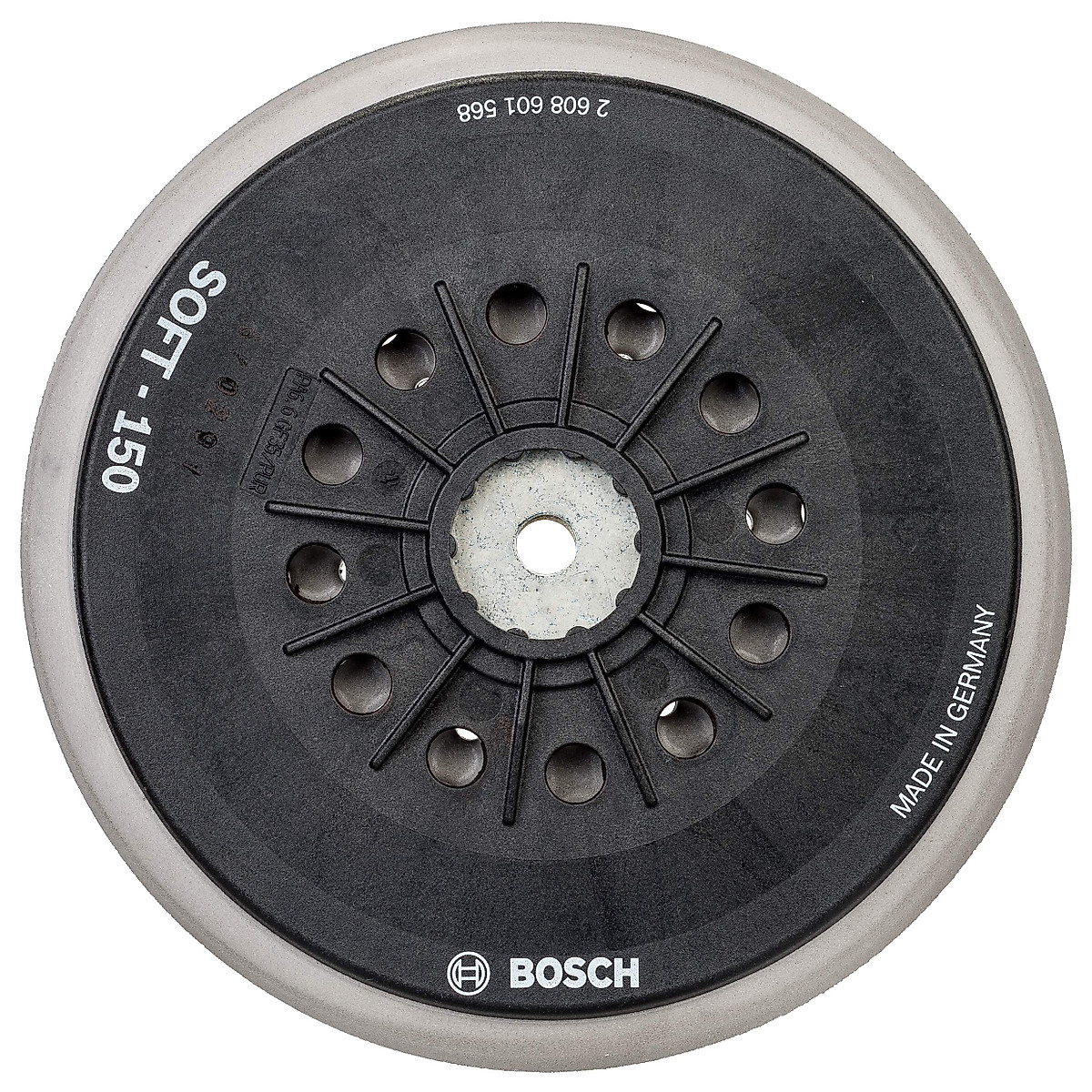 Bosch 2608601568 Multi-Hole Pad (Soft) 5.9 inches (150 mm) Diameter