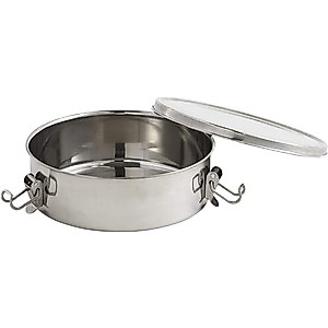 Bene Casa 1.5Qt Stainless Steel Flan Maker, Flan Mold, 7.5in Diameter