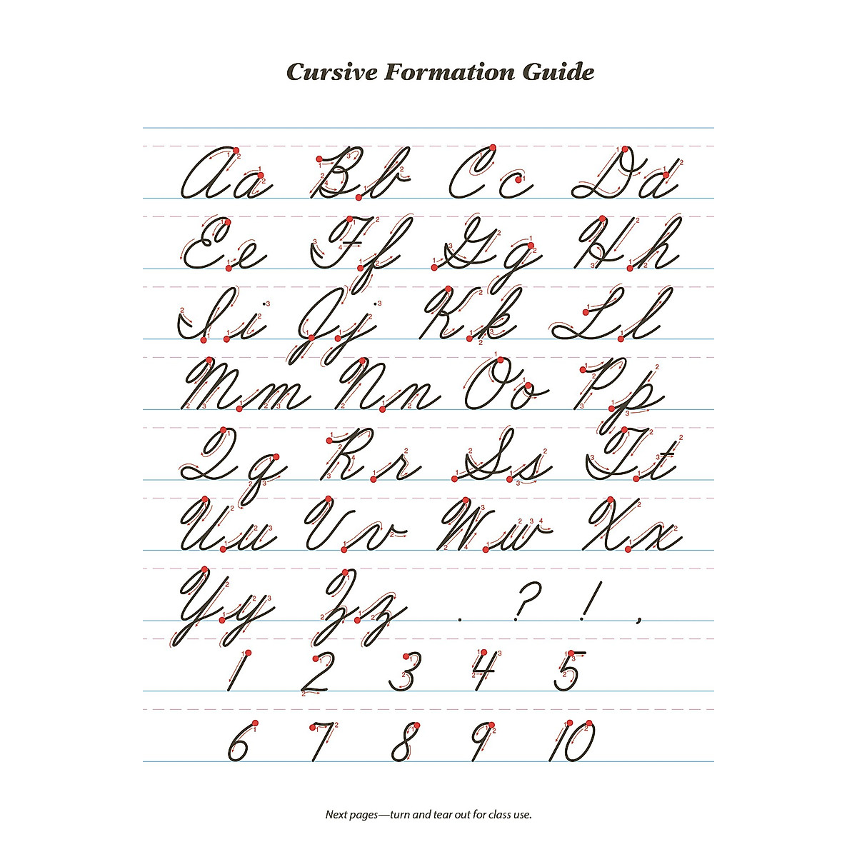 Penmanship Mastery I - Abeka 4th Grade 4 Cursive Penmanship Student Work Book