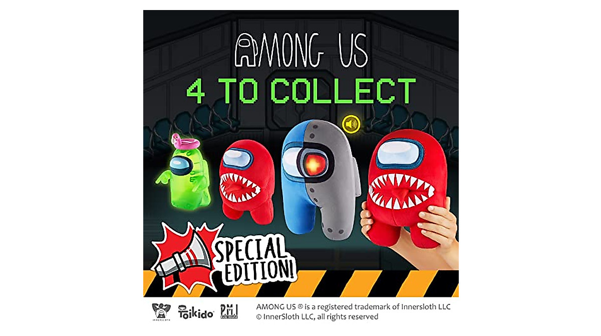 Among Us Plush Impostor | Unique 10 Inch Collectible