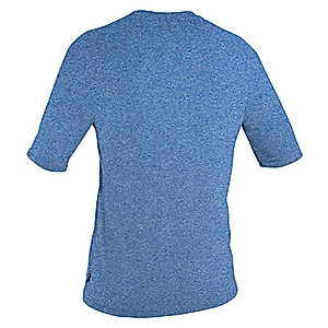 O'Neill Men's Hybrid UPF 50+ Short Sleeve Sun Shirt, Blue,Large