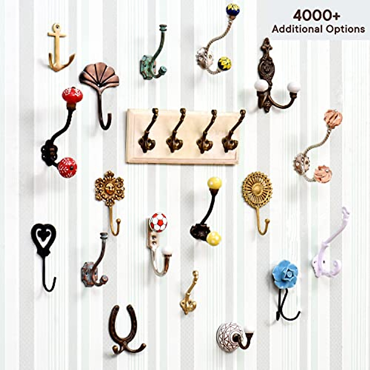 Indian Shelf Alphabet K Modern Coat Hook| K Letter Key Wall Hook| K Alphabet Single Coat Hooks| Letter K Kids Room Wall Hooks| White Black Wall Hooks| Monogram Wall Hooks| Letter Hook