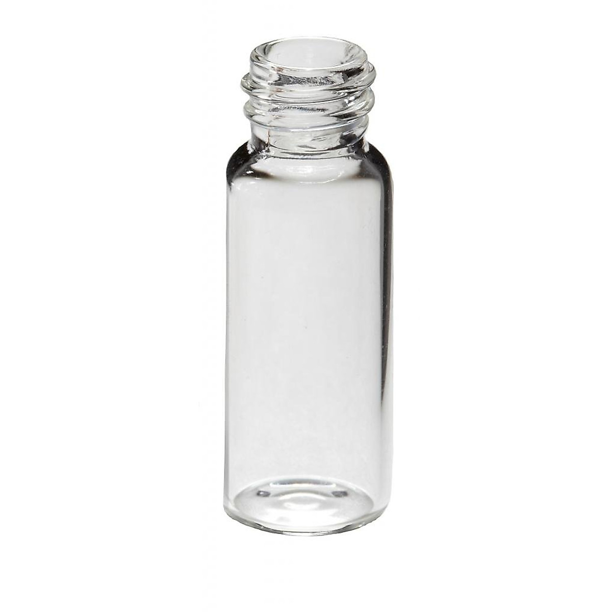 JG Finneran 34013-1545 Borosilicate Glass Dram Sample Vial, Clear, 1 Dram Capacity, 15mm Diameter x 45mm Height (Case of 1000)