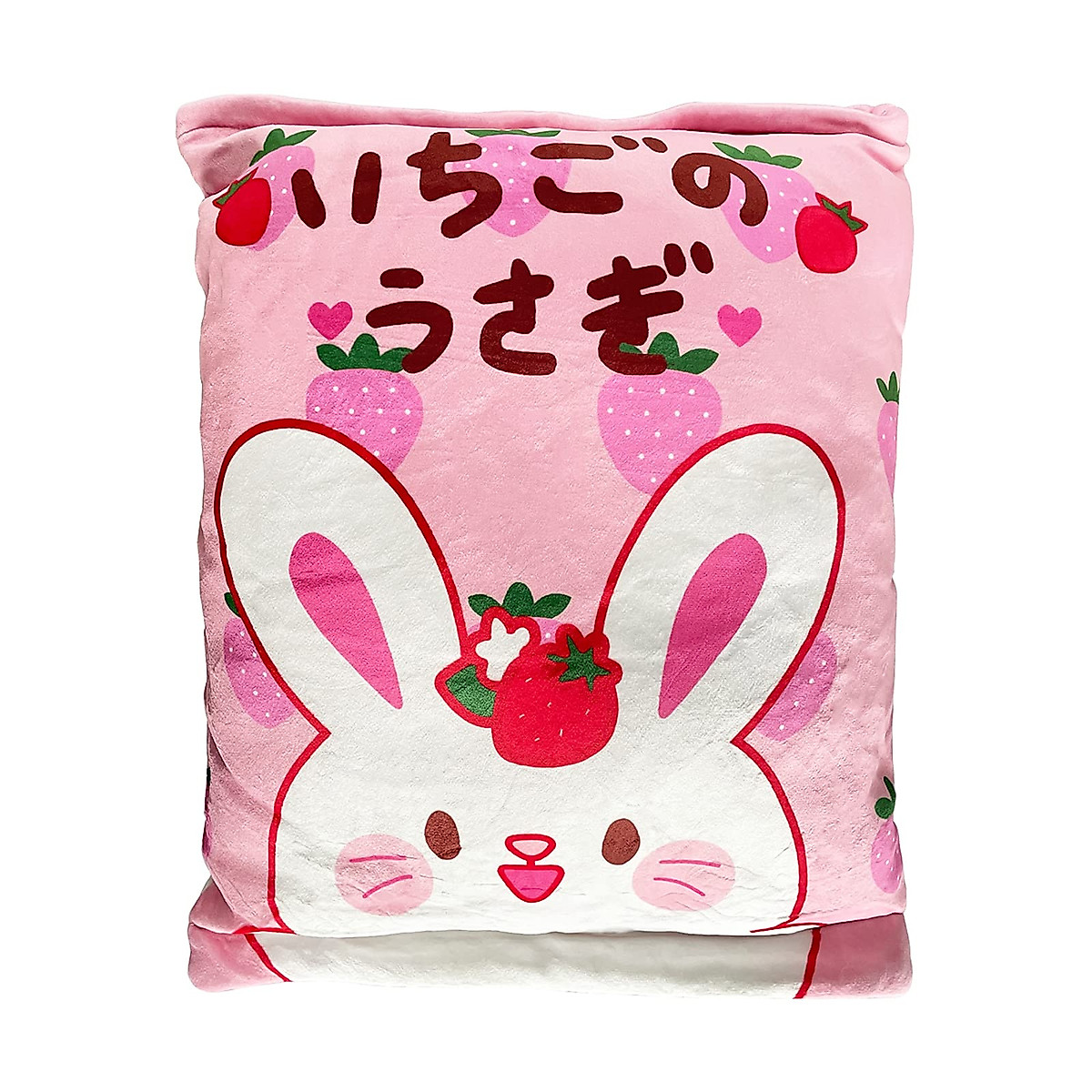 LUNK 1 Bag Plush Mini Dolls Pudding Plush Toys Simulation Innovative Snacks Doll Soft Sofa Pillow for Home Decoration(Bunny)