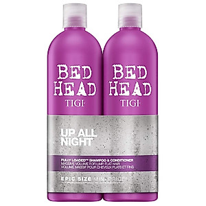 BED HEAD by TIGI Fully Loaded Tween Duo Volume Shampoo & Conditioning Jelly For Fine, 25.3 Fl Oz (Pack of 2)