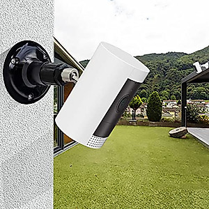 BFYTN 3 Pack Wall Mount Compatible with Ring Stick Up Cam Wired/Battery and Ring Indoor Cam HD Security Camera,360 Degree Adjustable Mounting Bracket (Black)